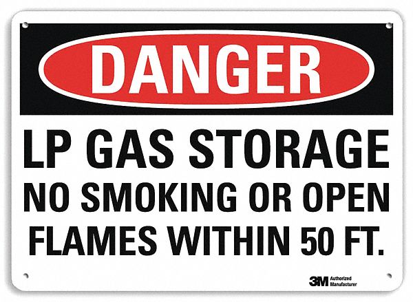 Plastic, Mounting Holes Sign Mounting, Danger Sign - 44UA82|U3-1782-NP ...