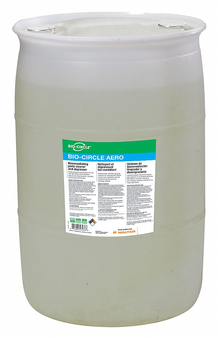 WALTER SURFACE TECHNOLOGIES ALUMINUM CLEANER,CLEAR,55 GAL. - Parts ...