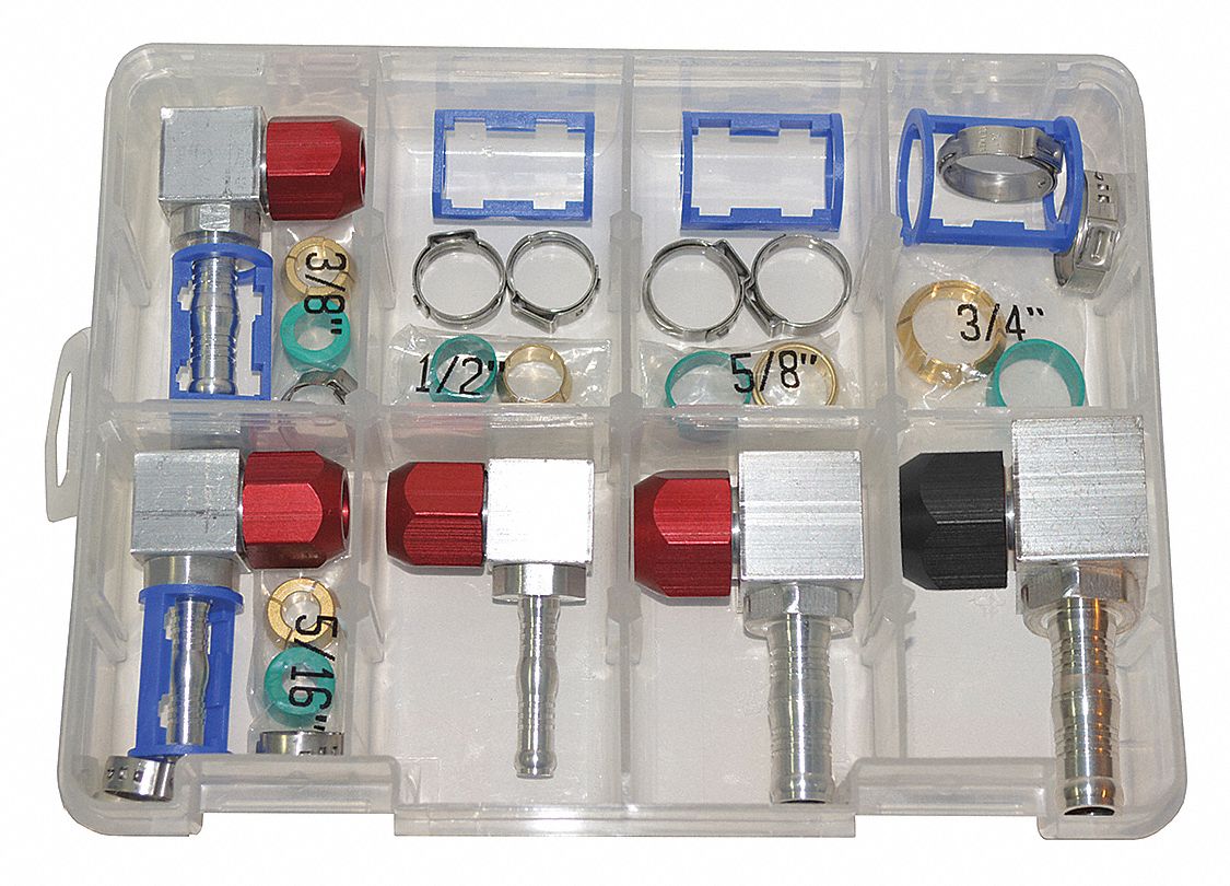 AIRSEPT Line Splice 90 Degrees Repair Kit: 7 Pieces, 3/4 in Size ...