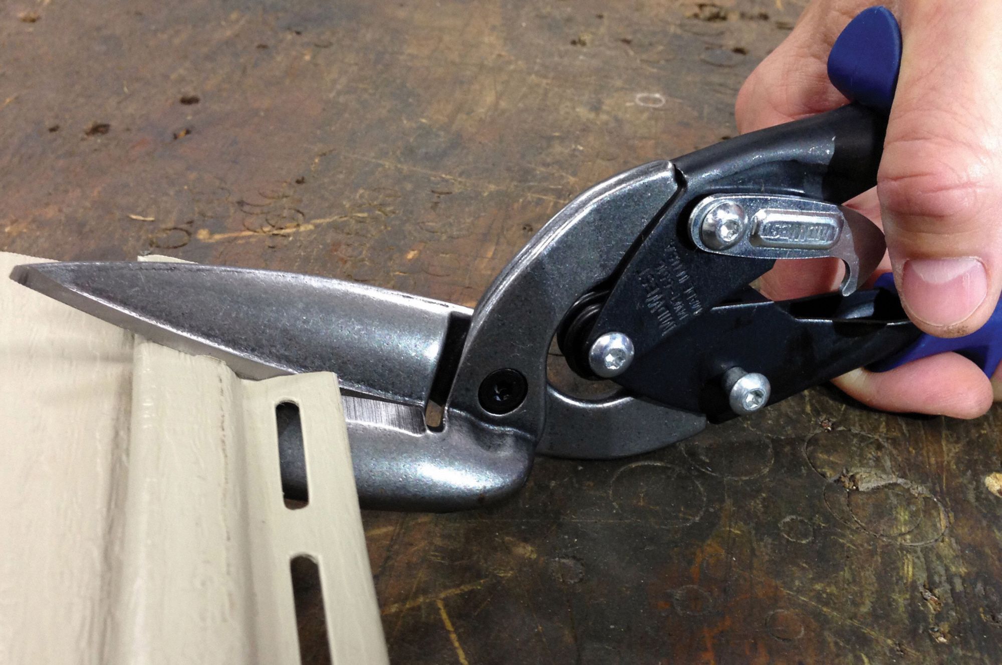 MIDWEST SNIPS Aviation Snip: Straight, 10 1/2 in Overall Lg, 2 1/2 in ...