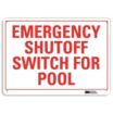 Emergency Shut-Off Signs - Grainger Industrial Supply