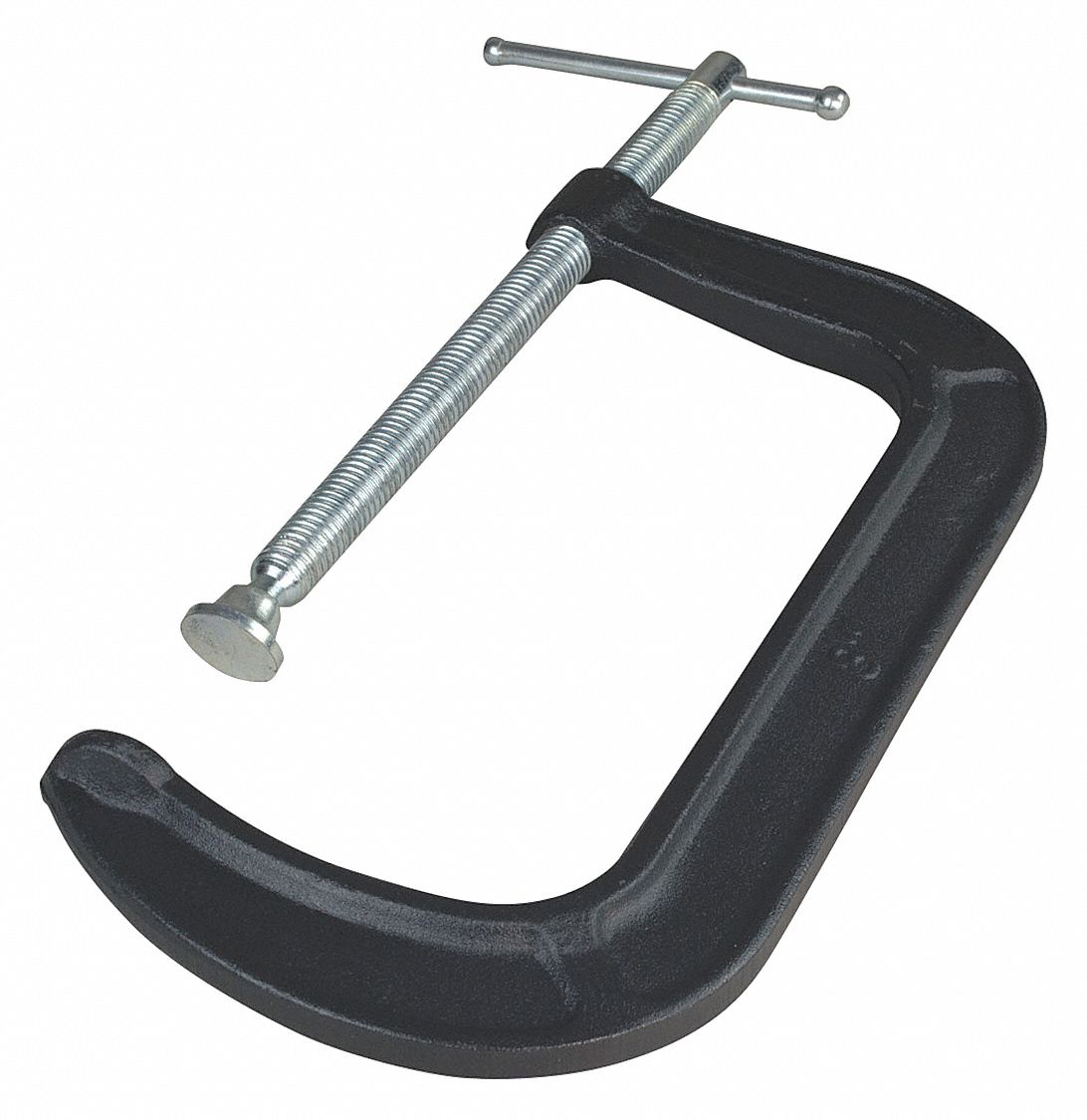 BESSEY, Medium Duty, V-Grooved, C-Clamp - 34RP14|CM80 - Grainger