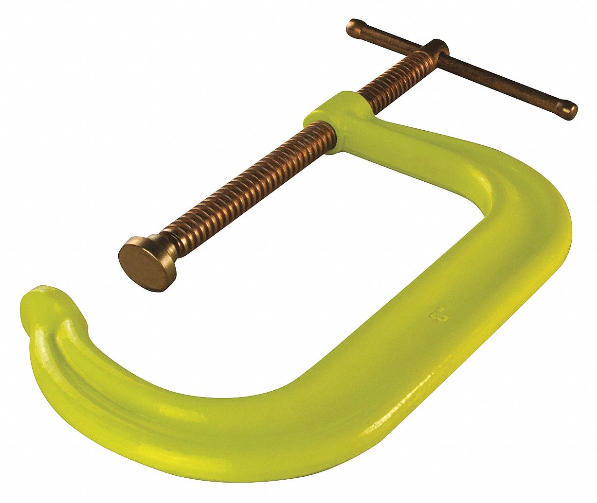Regular Duty Forged Steel C-Clamp, 8 in Max. Opening, 4-1/2 in Throat ...
