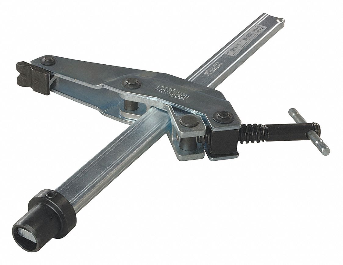 BESSEY, 4 3/4 in Throat Dp, 12 in Jaw Opening (Max), Table Clamp ...