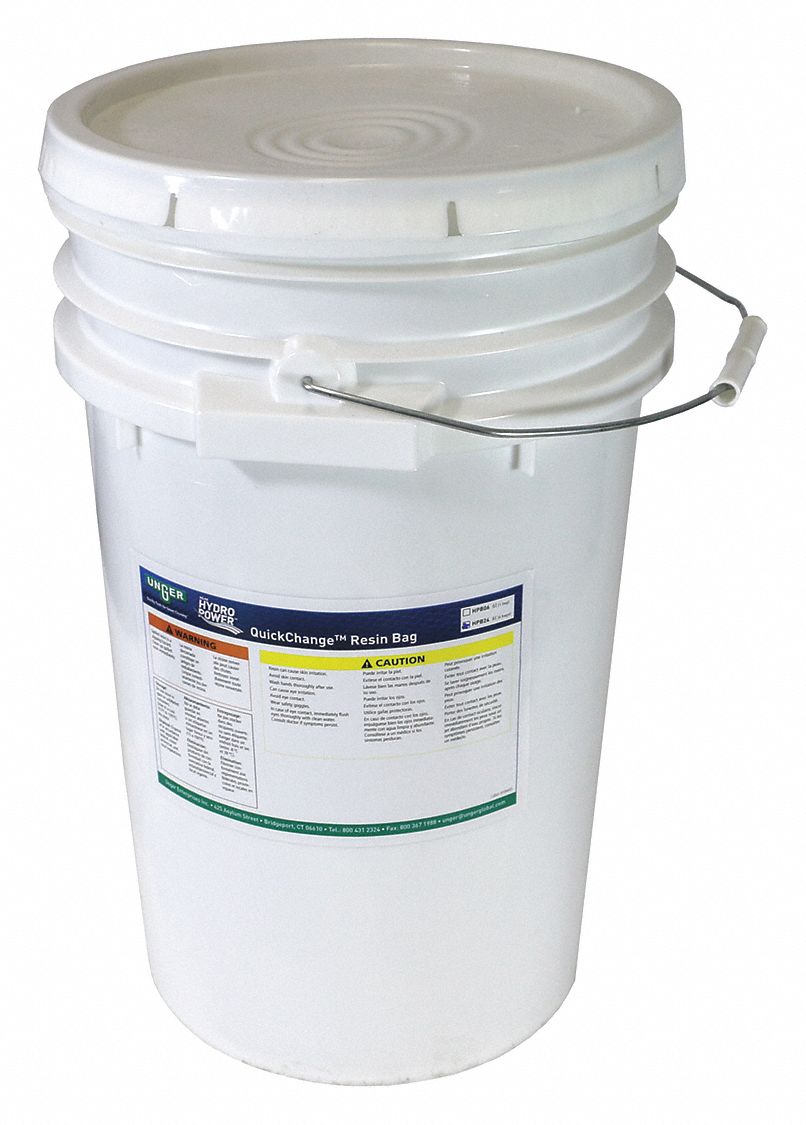 UNGER, Resin Bag, DI Resin/Water-Permeable Material, Resin Replacement ...