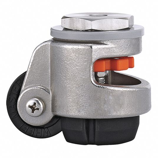 Leveling Caster, 1763 lb, 2 1/2 in Wheel Dia. - Grainger