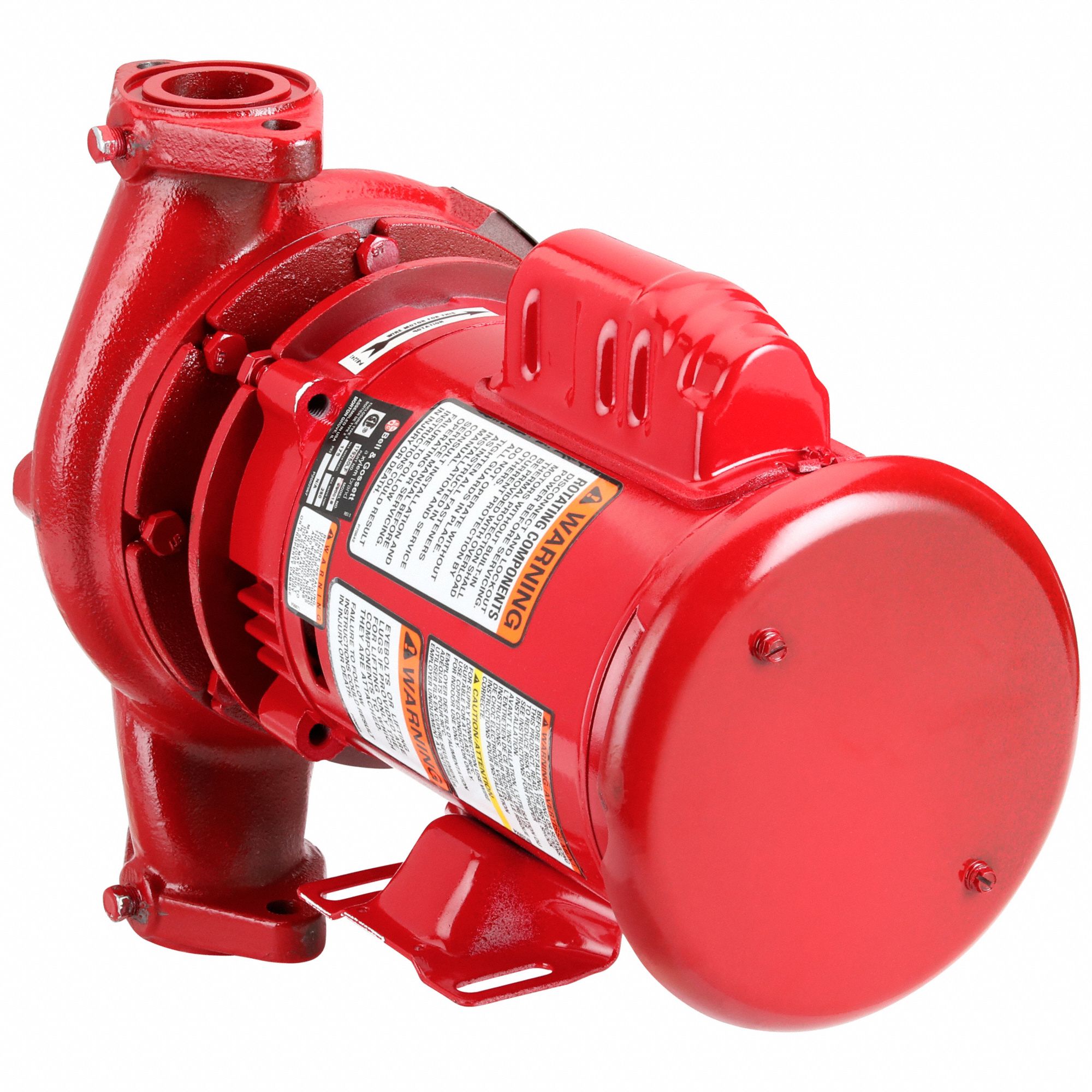 1/4 hp HP, 115/208 - 230V AC, Hydronic Circulating Pump - 34TJ79|179250LF - Grainger