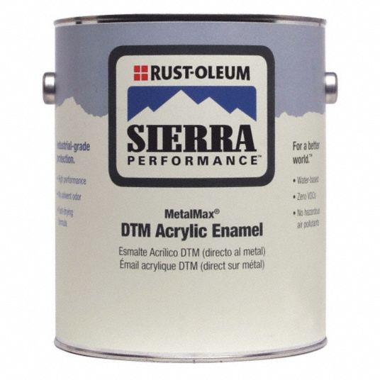 Acrylic Enamel Coating, Color White - Grainger