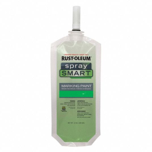 RUST-OLEUM, Pour Paint Dispensing, Safety Green, Propellant-Free ...