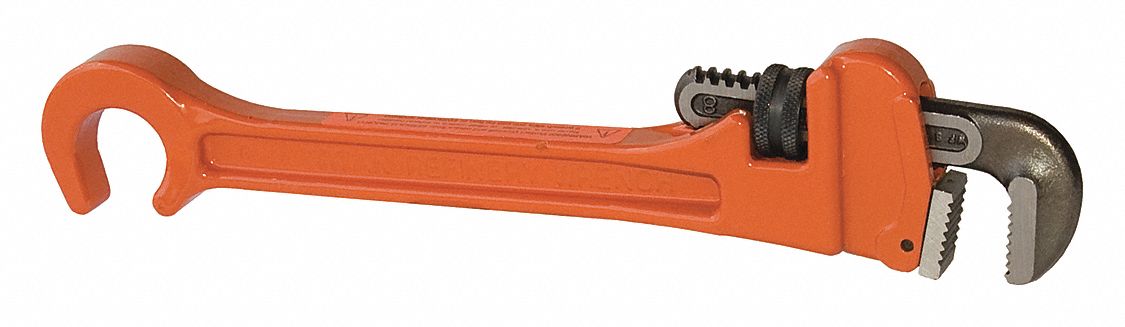 PETOL, Alloy Steel, 1 1/2 in Jaw Capacity, Refinery Wrench - 34UL66|RW2 ...