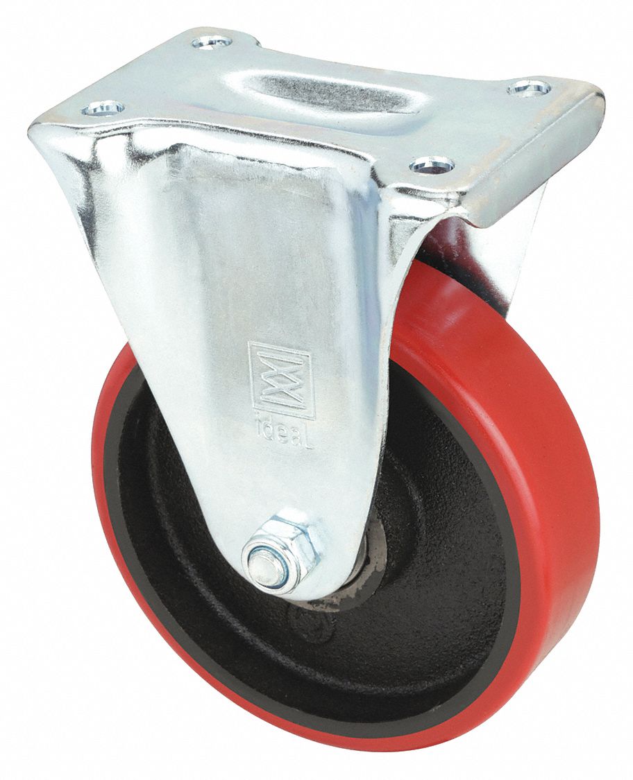 DAYTON, MH33W28608G, Rigid Caster - 34UX11|MH33W28608G - Grainger