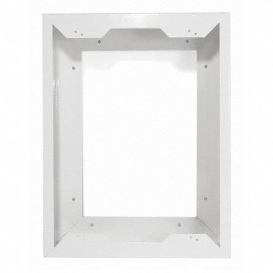 ComPak Metal Surface Mount Adapter, Wht - Grainger