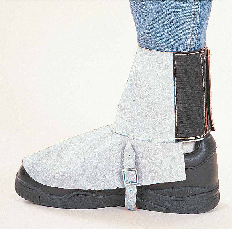 STEEL GRIP, Leather, Hook-and-Loop, Spats - 40ZJ96|CL 7250 BC - Grainger