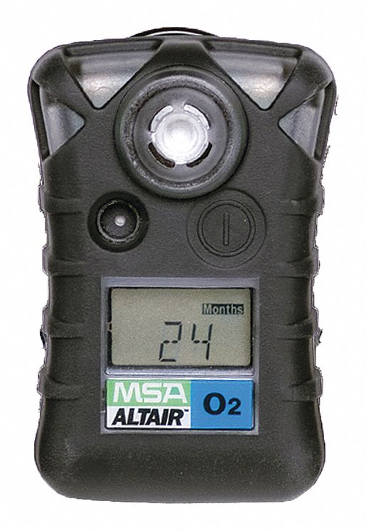 Single Gas Detector, 0 to 30% vol Sensor Range, Audible and Visual ...