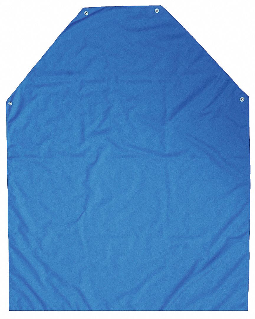 NASCO, Nylon/Polyurethane, Blue, Bib Apron - 34WK18|A601EB - Grainger