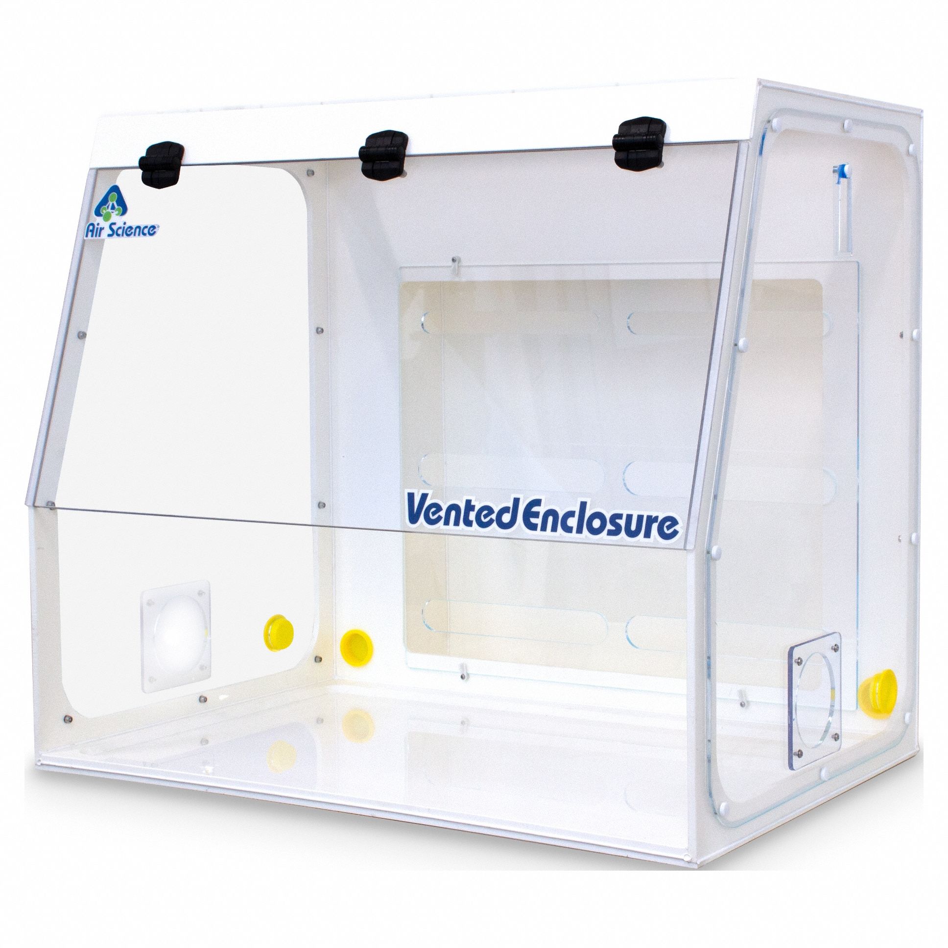 AIR SCIENCE, Purair Vented Enclosure, 34 in Overall Wd, Ductless ...