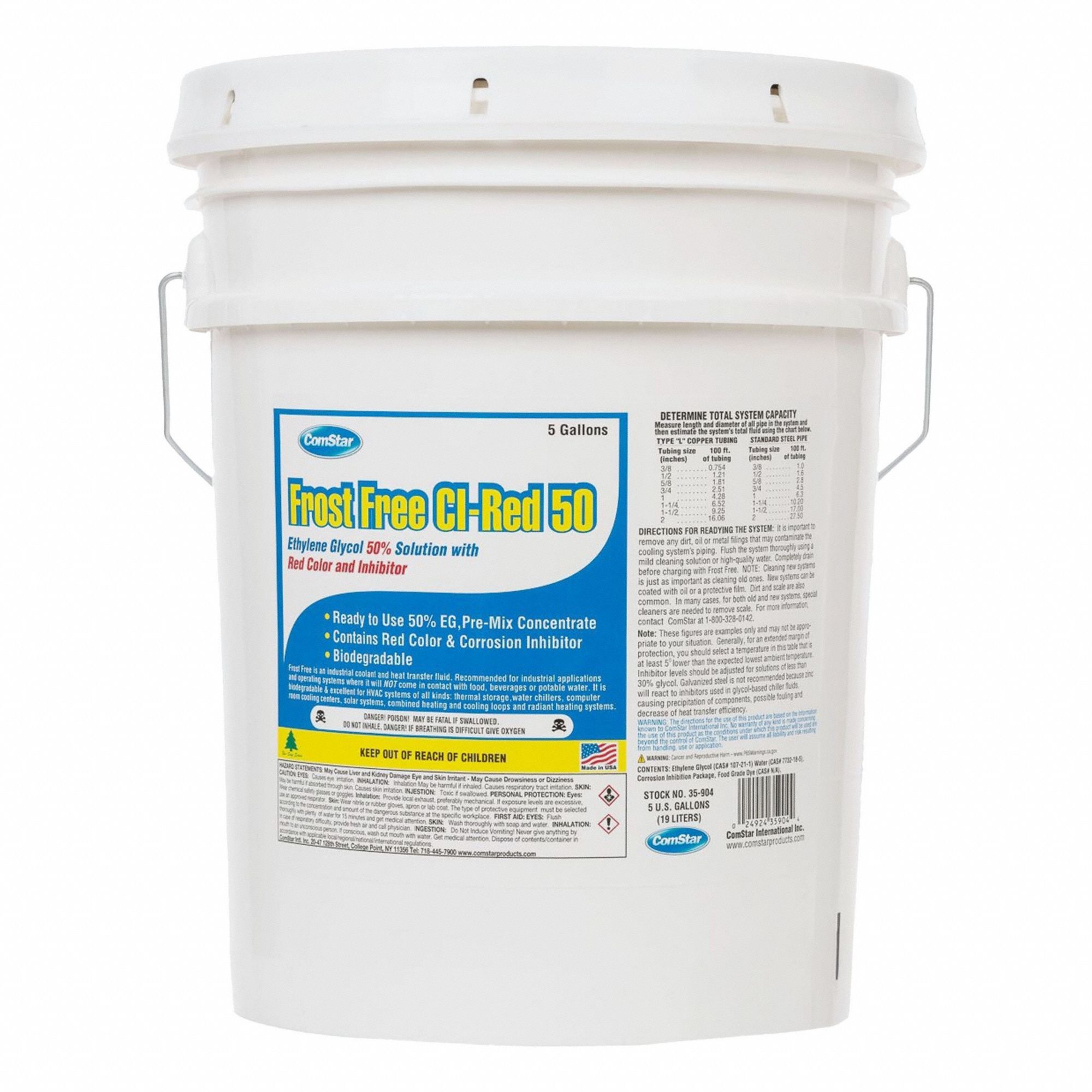COMSTAR, Frost Free CI-50, Not Food Safe, Frost Free CI-Red 50 - 896EP1 ...