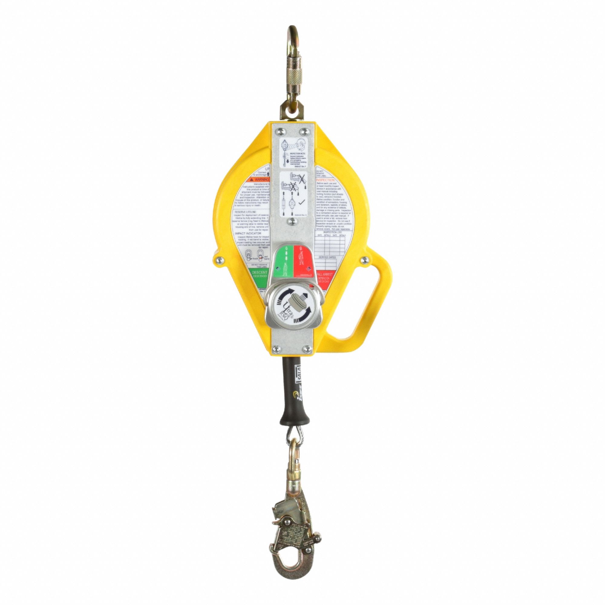 DBI-SALA, Harness Steel Swivel Snap Hook, 50 ft Line, Self Retracting ...