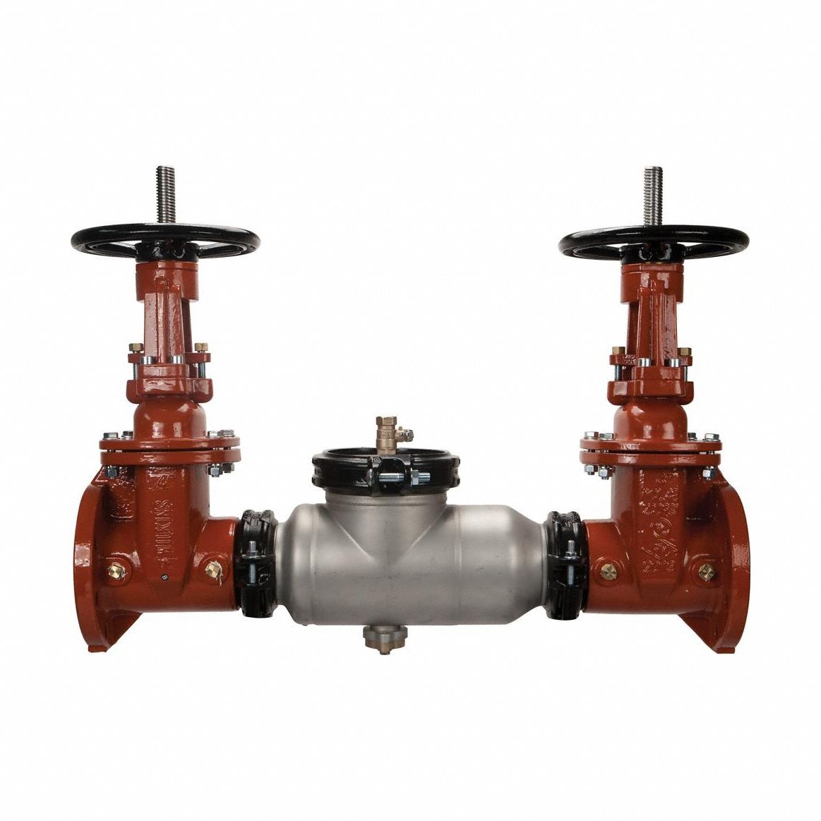 ZURN, 350AST, 2 1/2 in Pipe Size, Double Check Backflow Preventer ...