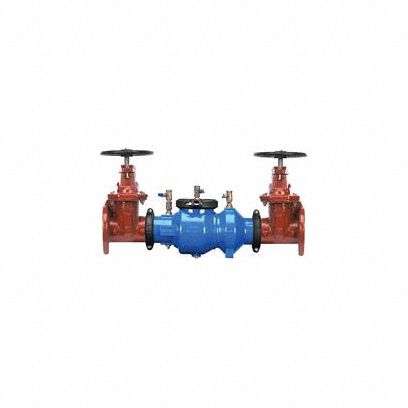 ZURN, 350A, 6 in Pipe Size, Double Check Backflow Preventer - 834D47|6 ...