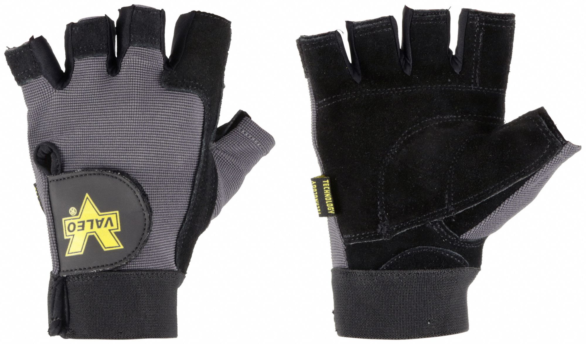 Anti-Vibration Glove,Black/Gray,XL,PR - Grainger