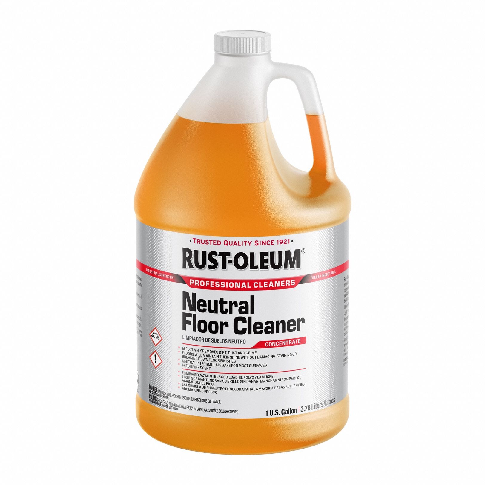 KRUD KUTTER, Jug, 128 oz Container Size, Neutral Floor Cleaner - 800XA1 ...