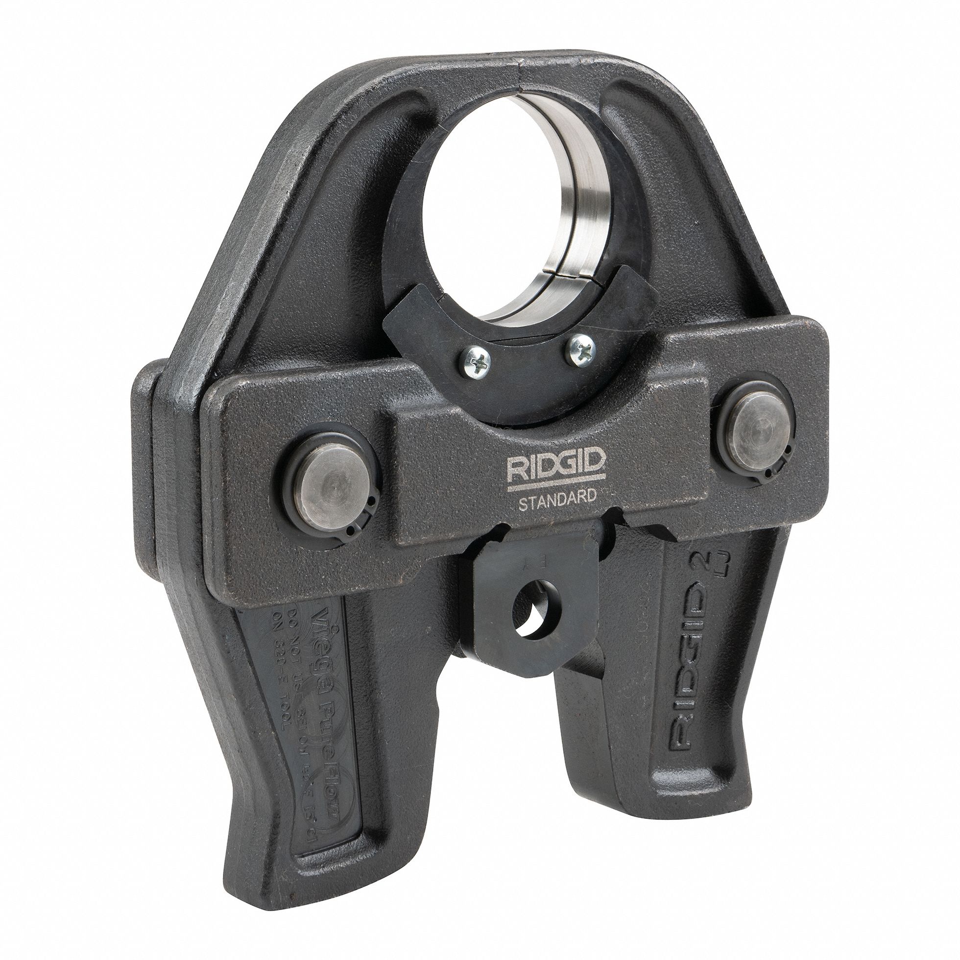 RIDGID, 2 in Pipe, PEX/Stainless Steel, Press Tool Jaw - 800CX6|35343 ...
