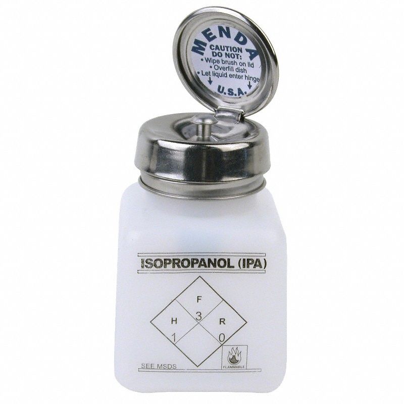 HDPE, 4 fl oz Capacity - oz, Dispensing IPA Bottle - 8WHD8|35396 - Grainger