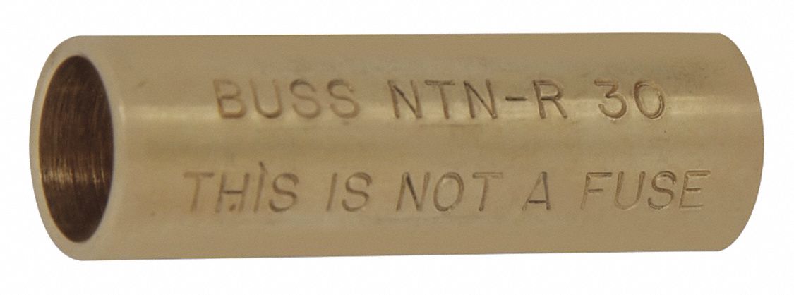 Dummy Fuse Neutral, Series NTN, For Use With Class R/H - Grainger