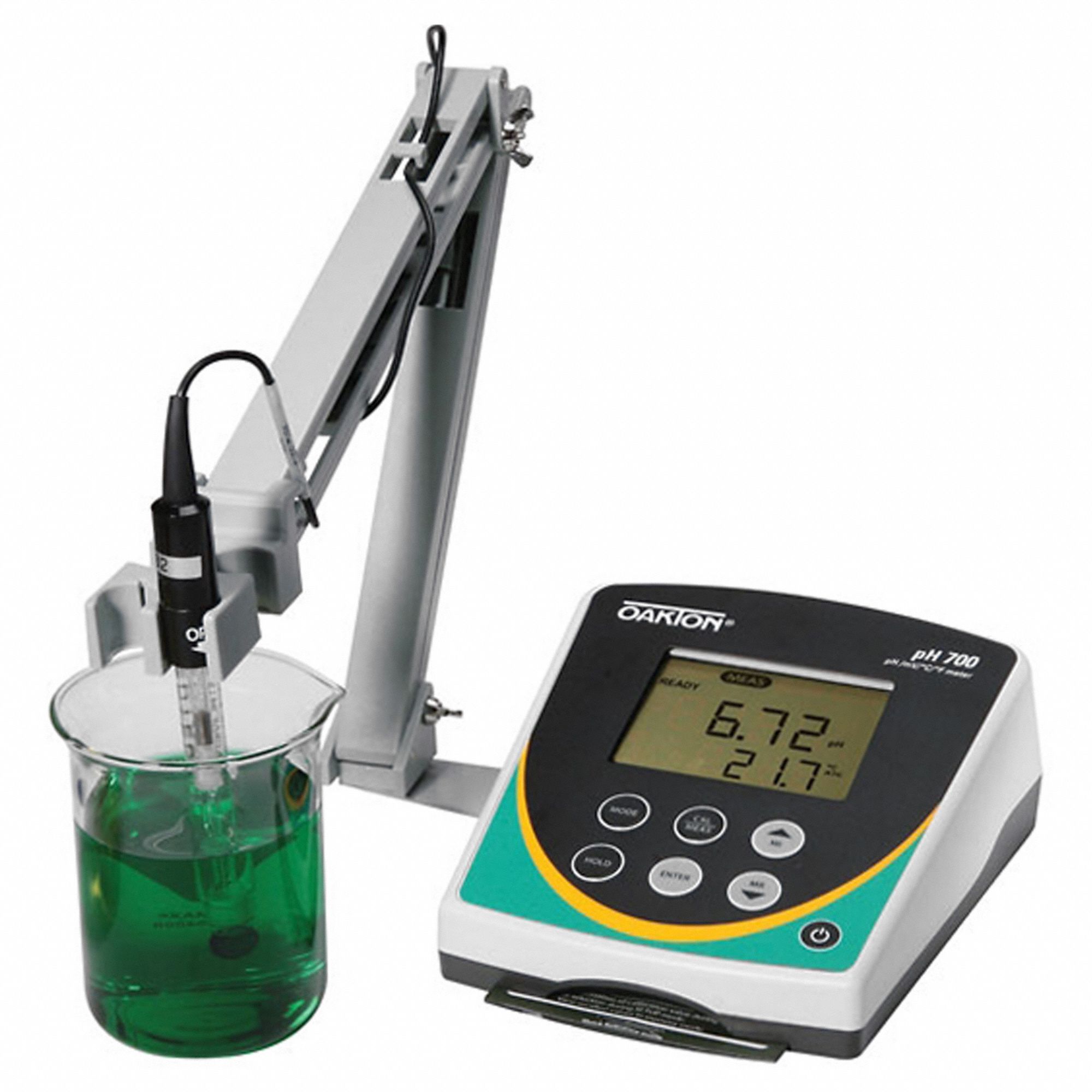 OAKTON, ORP/pH/Temp, -2 pH to 16 pH, Benchtop Multiparameter Meter ...