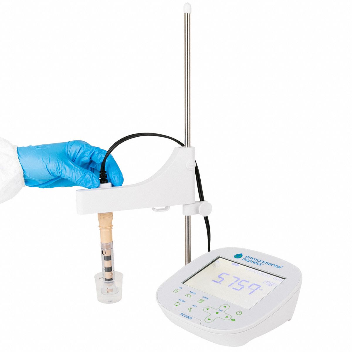 ENVIRONMENTAL EXPRESS, -2 pH to 20 pH, -2,000 mV to 2,000 mV, Benchtop ...