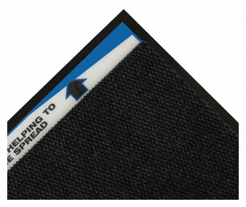 NOTRAX Replacement Mat for Drying Zone: Repl Components, 2 ft x 4 ft, 1 ...