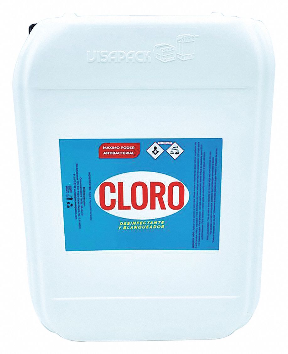 GENERICO Limpiador y Desinfectante Líquida Envase con Asa 20L Sin Aroma ...