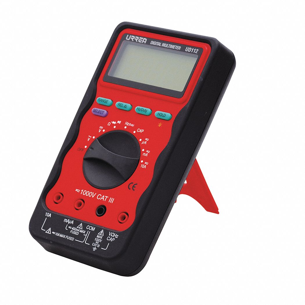 URREA Multímetro Digital 1000V A 4000 conteos - Multímetros Digitales ...