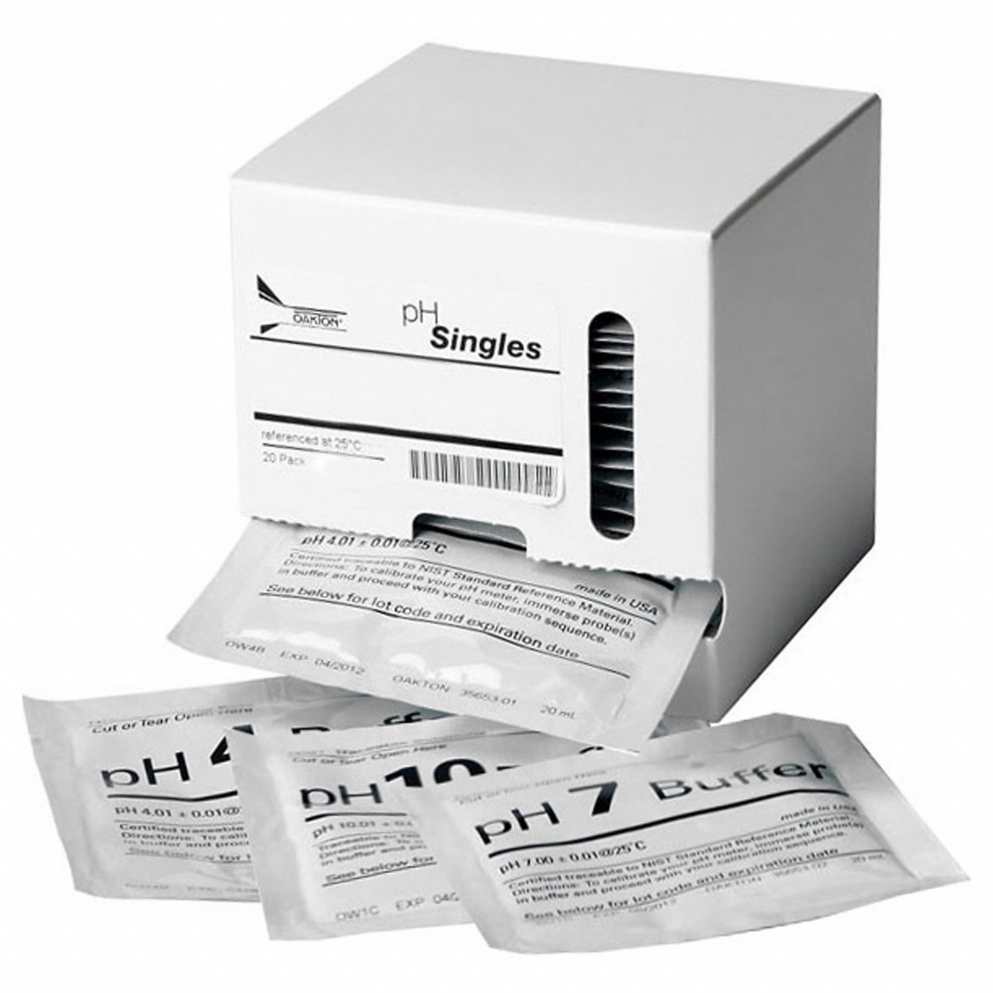 ACS, 20 mL, Buffer Set - pH 4.00 / pH 7.00 / pH 10.00 - 9CFJ3|35653-04 ...