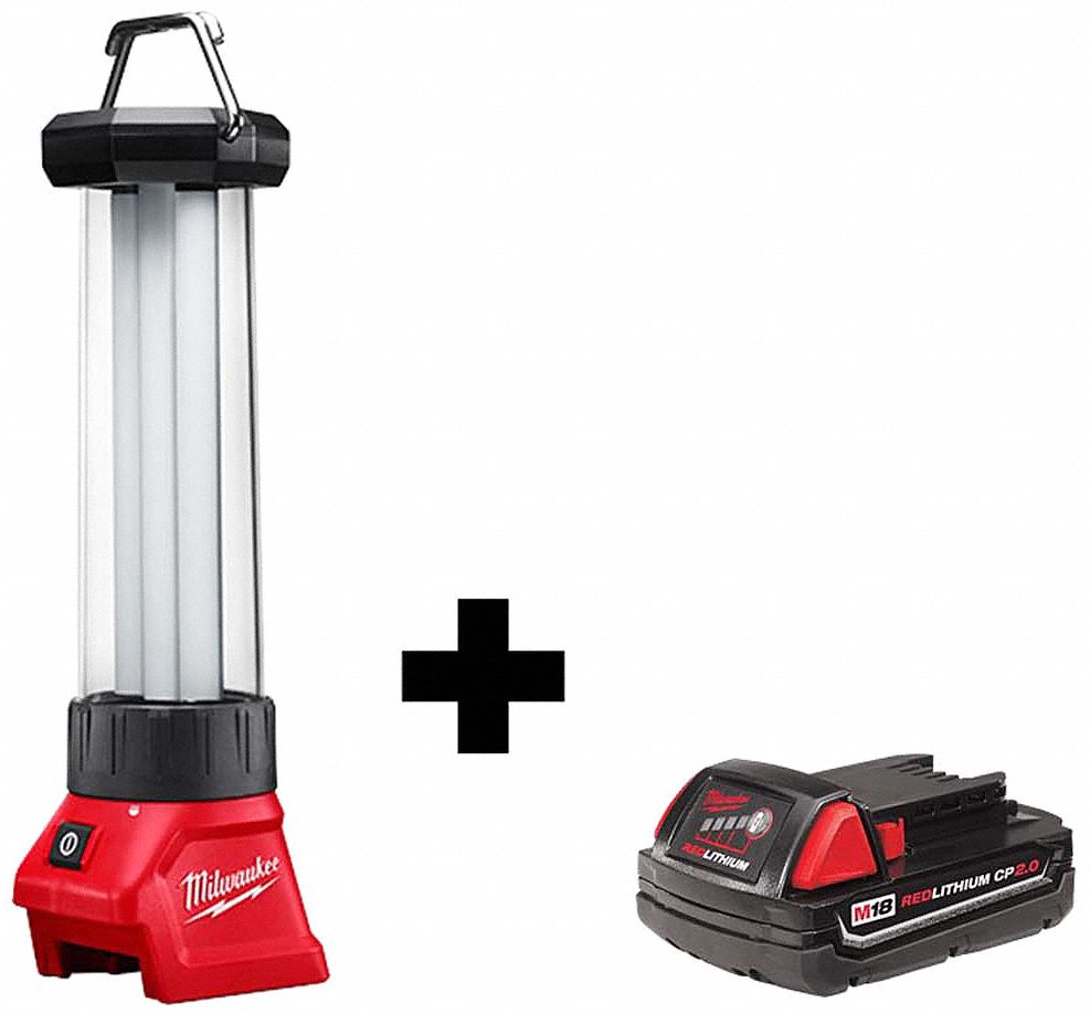 MILWAUKEE, M18™ REDLITHIUM™, Battery Included, Cordless Work Light ...