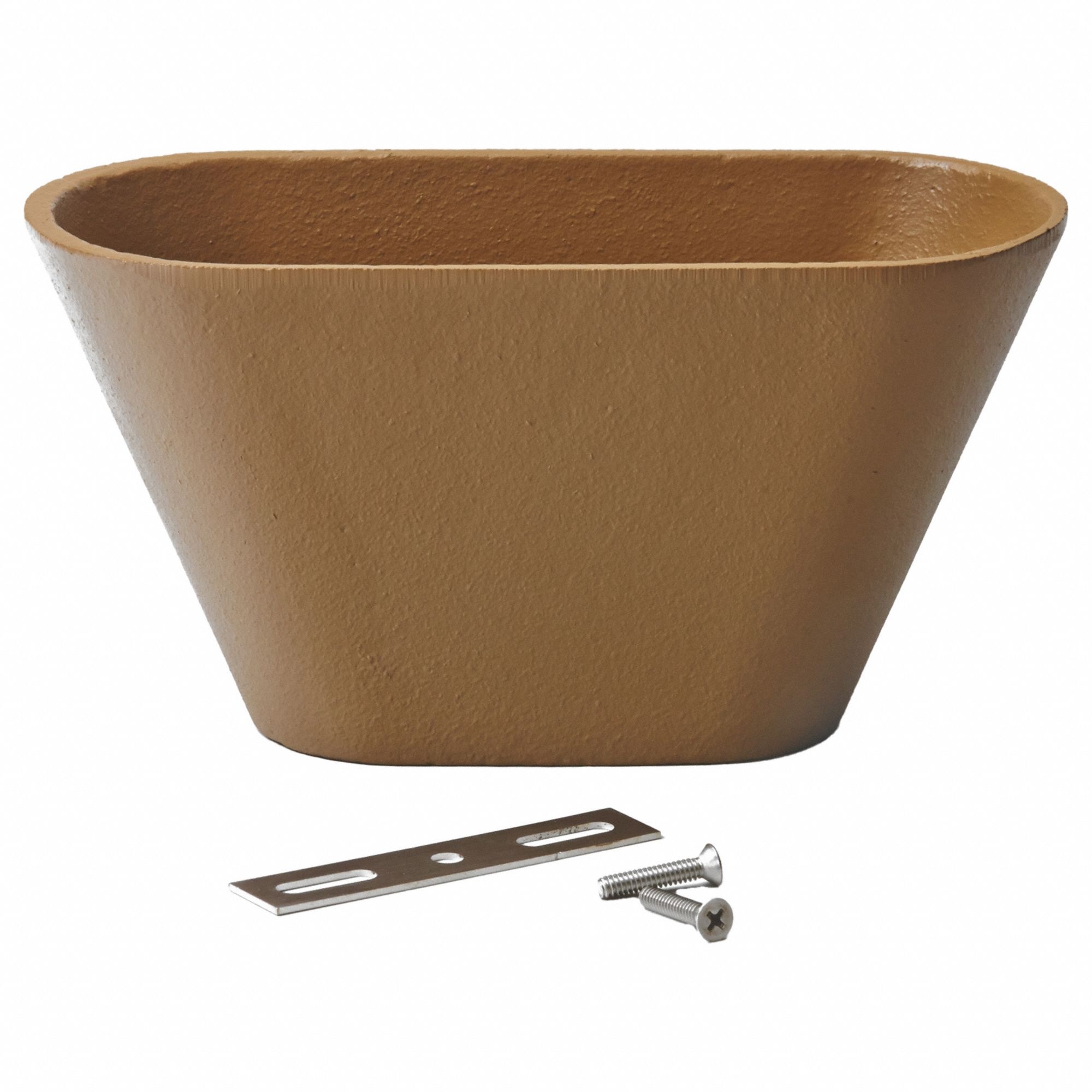 JAY R. SMITH MFG. CO, 6 in Overall Wd, 2 1/2 in Overall Lg, Sanitary ...