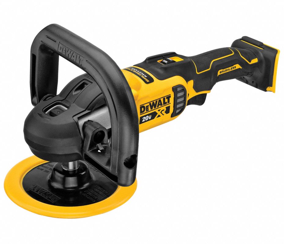 DEWALT Pulidora Inalámbrica, Pulidora, 7", 7", Ángulo Recto con Mango ...