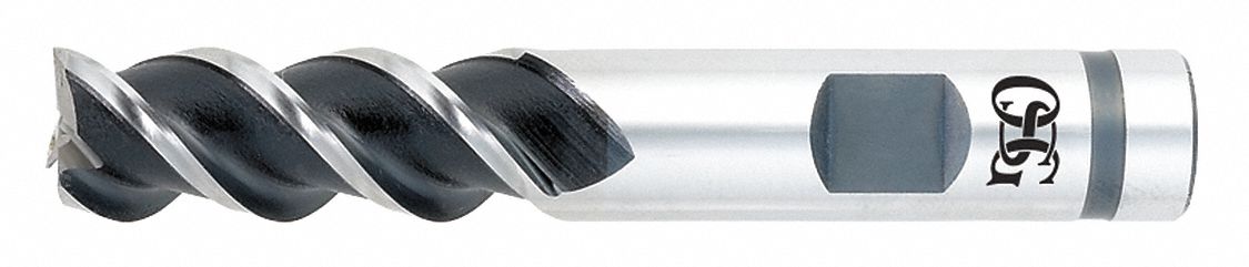 OSG, Powdered Metal, 4 Flute, Square End Mill - 35DC59|6604100 - Grainger