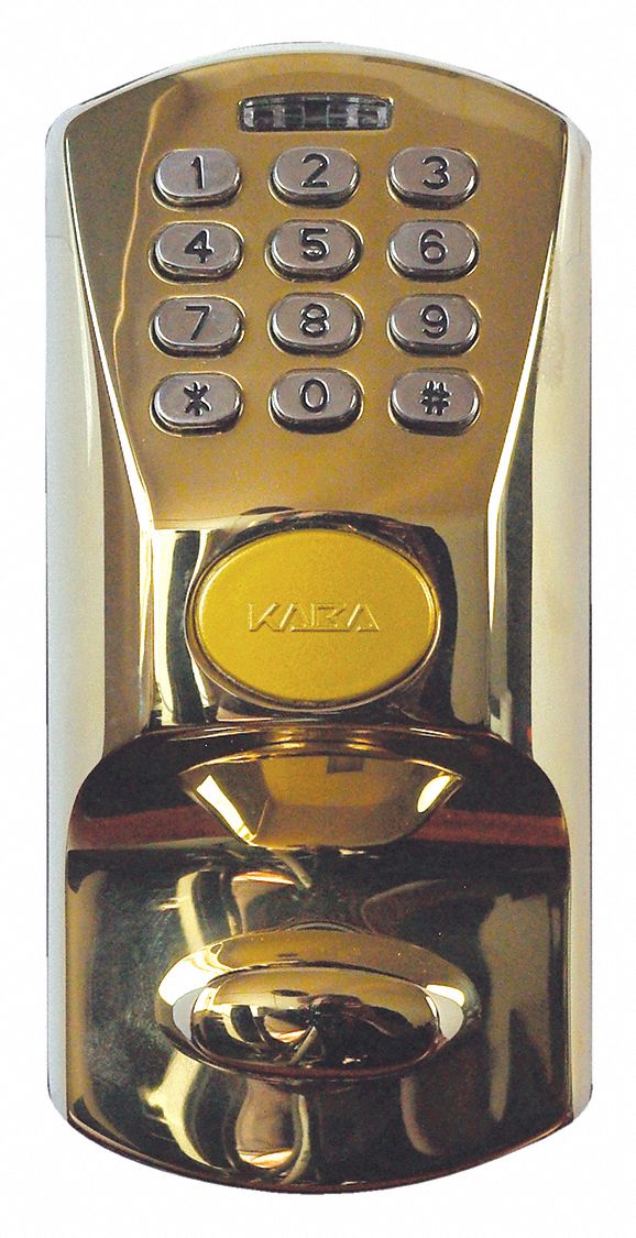 E-PLEX, Keypad, Brass, Electronic Keyless Lock - 35EH19|E150260541 ...