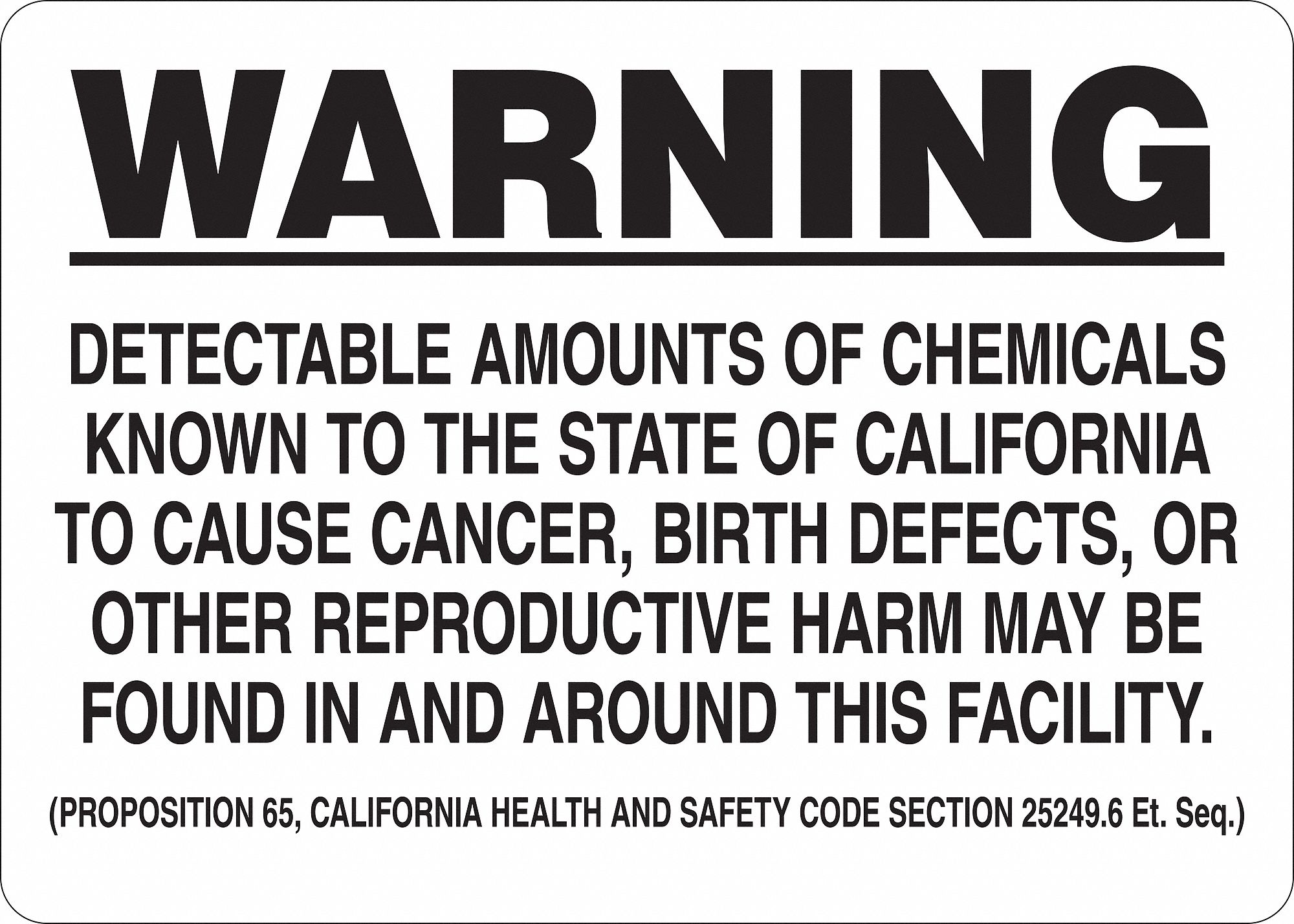 Vinyl, Adhesive Sign Mounting, Warning Sign - 35GG74|35GG74 - Grainger