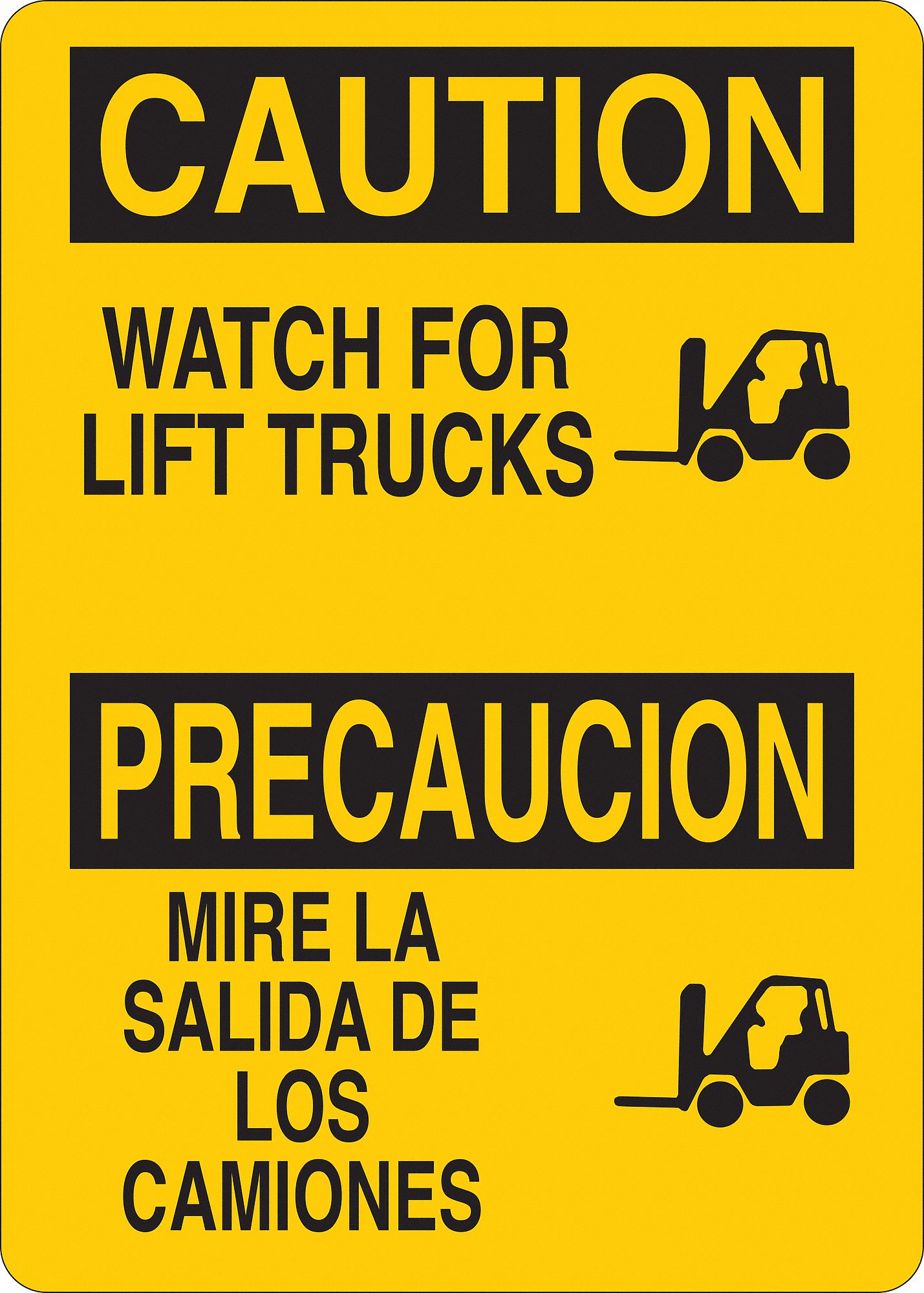 Caution Sign - 35GF07|35GF07 - Grainger