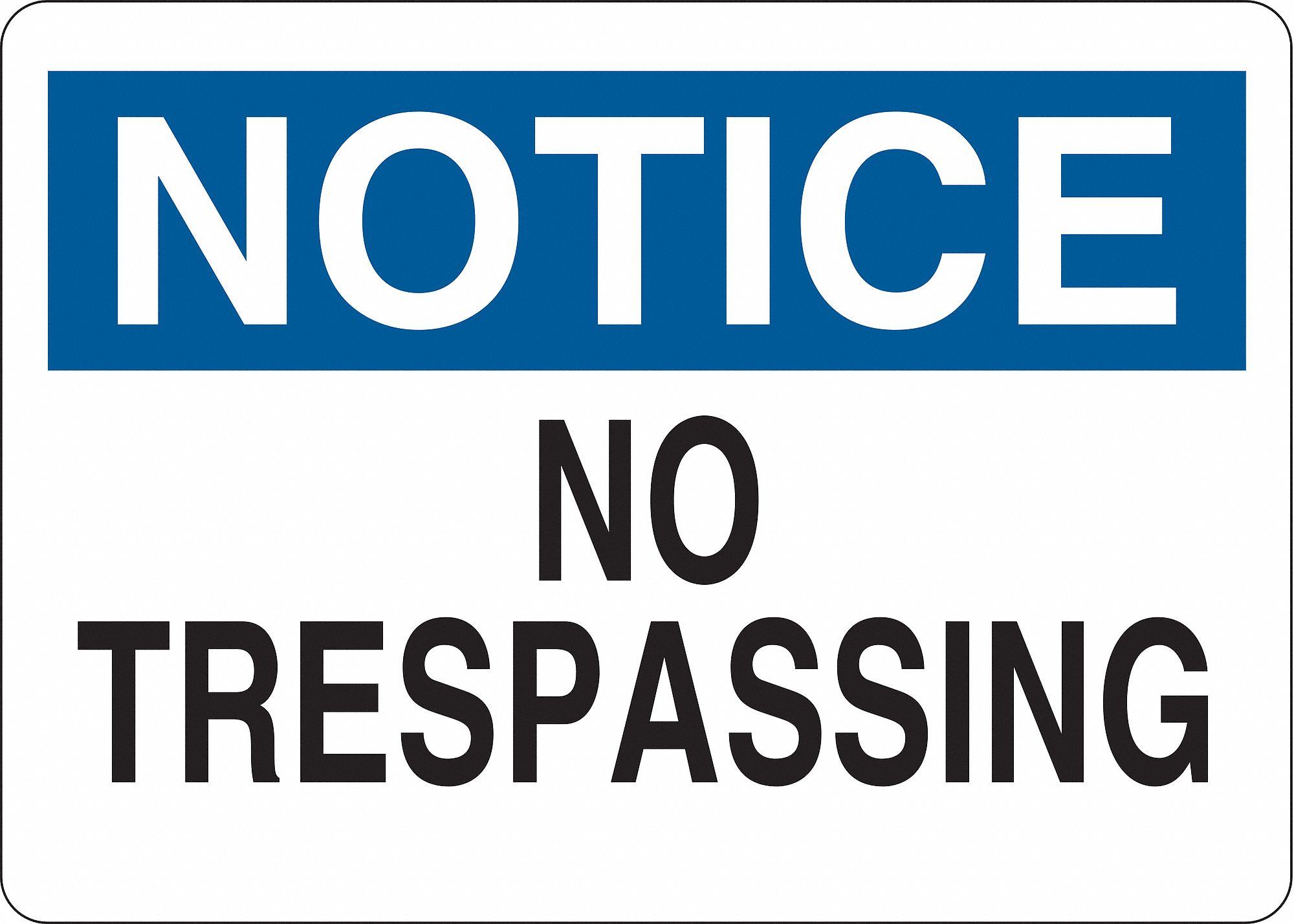 Vinyl, Adhesive Sign Mounting, Notice Sign - 35GG35|35GG35 - Grainger