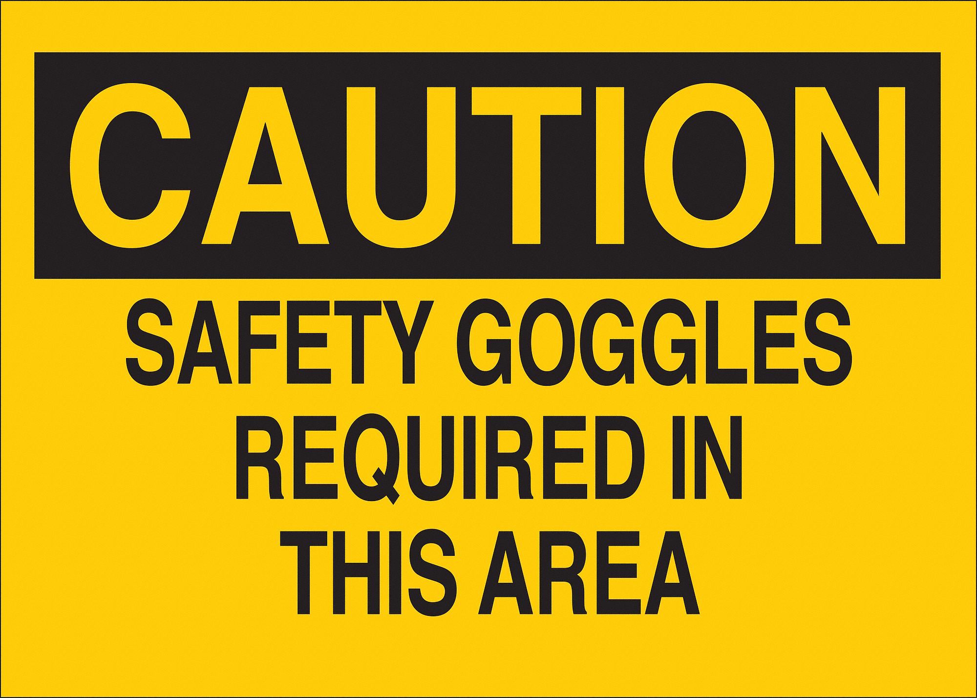 Aluminum, English, Caution Sign - 34GG20|34GG20 - Grainger