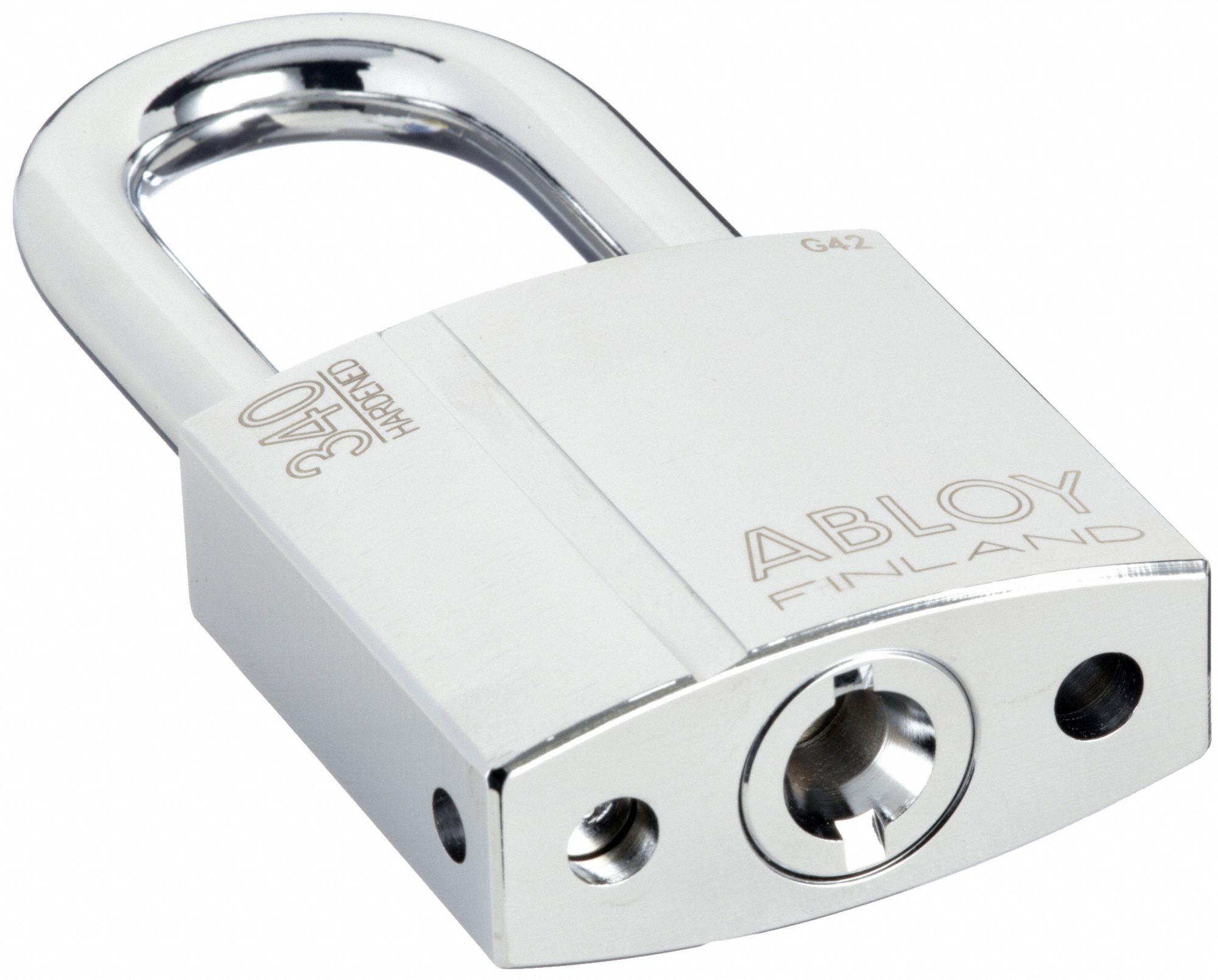 ABLOY Padlock: 2 in Vertical Shackle Clearance, 1 3/32 in Horizontal ...