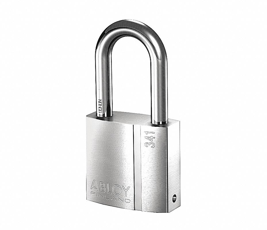 ABLOY Candado, Acero Endurecido, 2", 1-3/32", 3/8", ABLOY, Seguridad ...