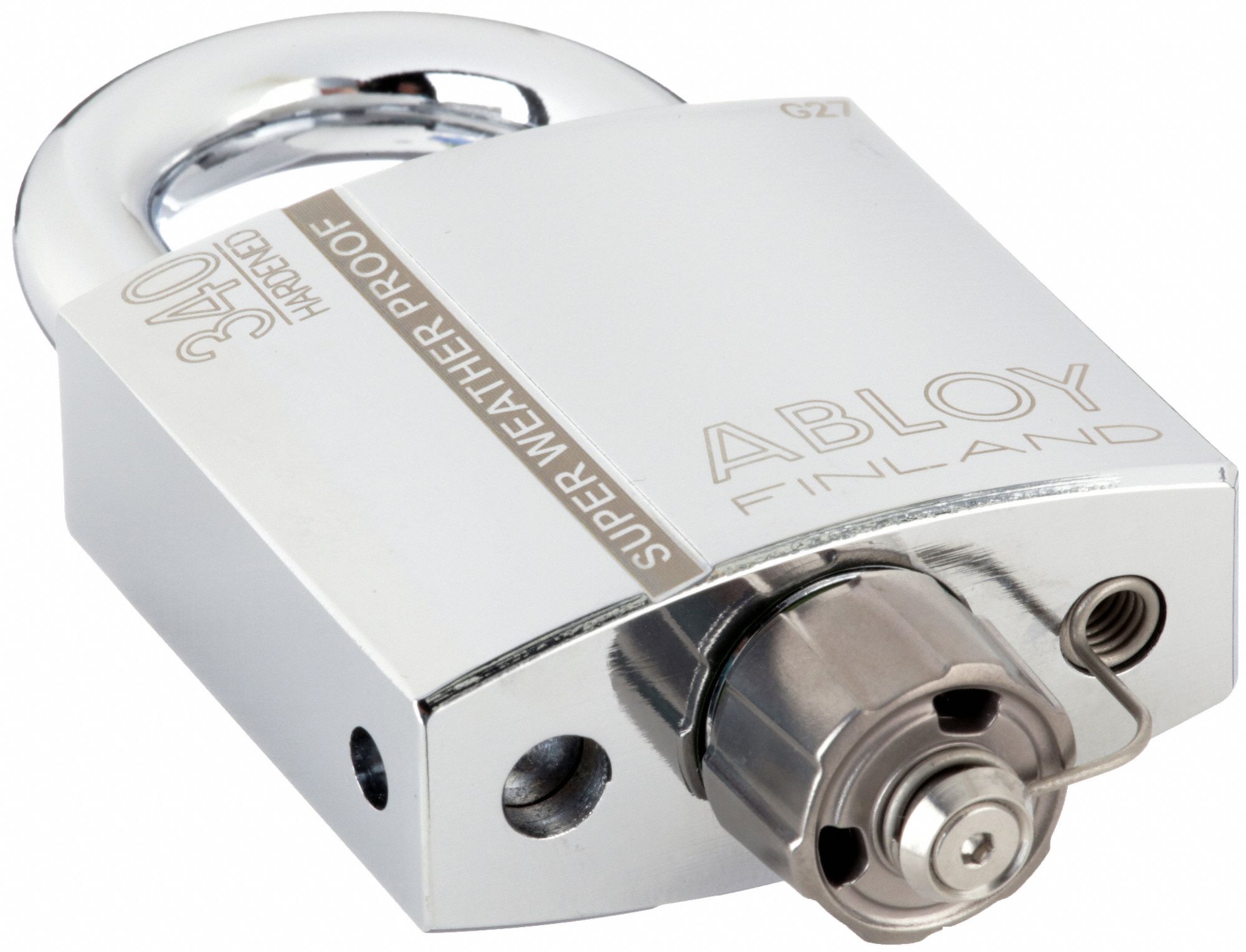 ABLOY Padlock: 1 in Vertical Shackle Clearance, 1 3/32 in Horizontal Shackle Clearance, 3/8 in ...
