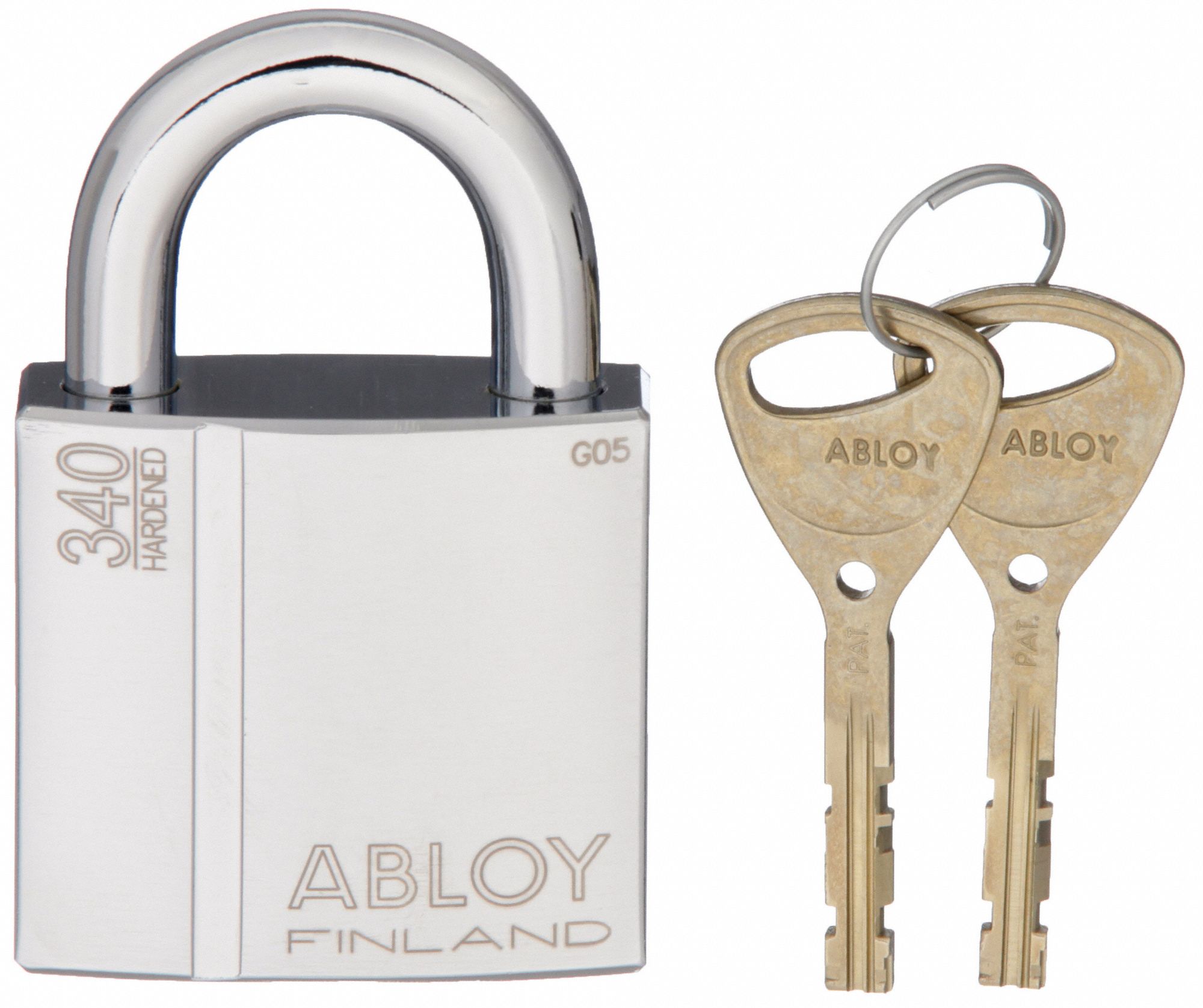 ABLOY Candado, Acero Endurecido, 1", 1-3/32", 3/8", Varía, ABLOY ...