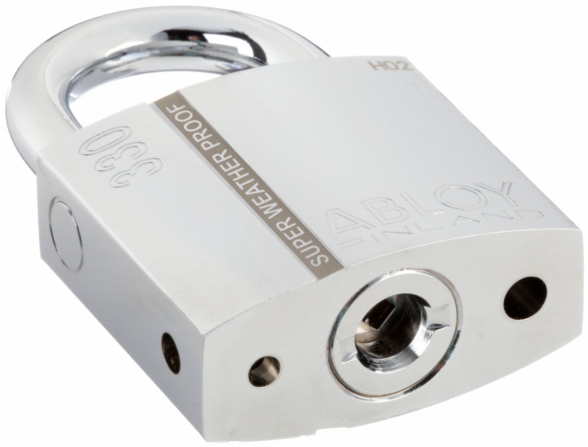 ABLOY Padlock: 1 in Vertical Shackle Clearance, 1 in Horizontal Shackle Clearance, 5/16 in ...