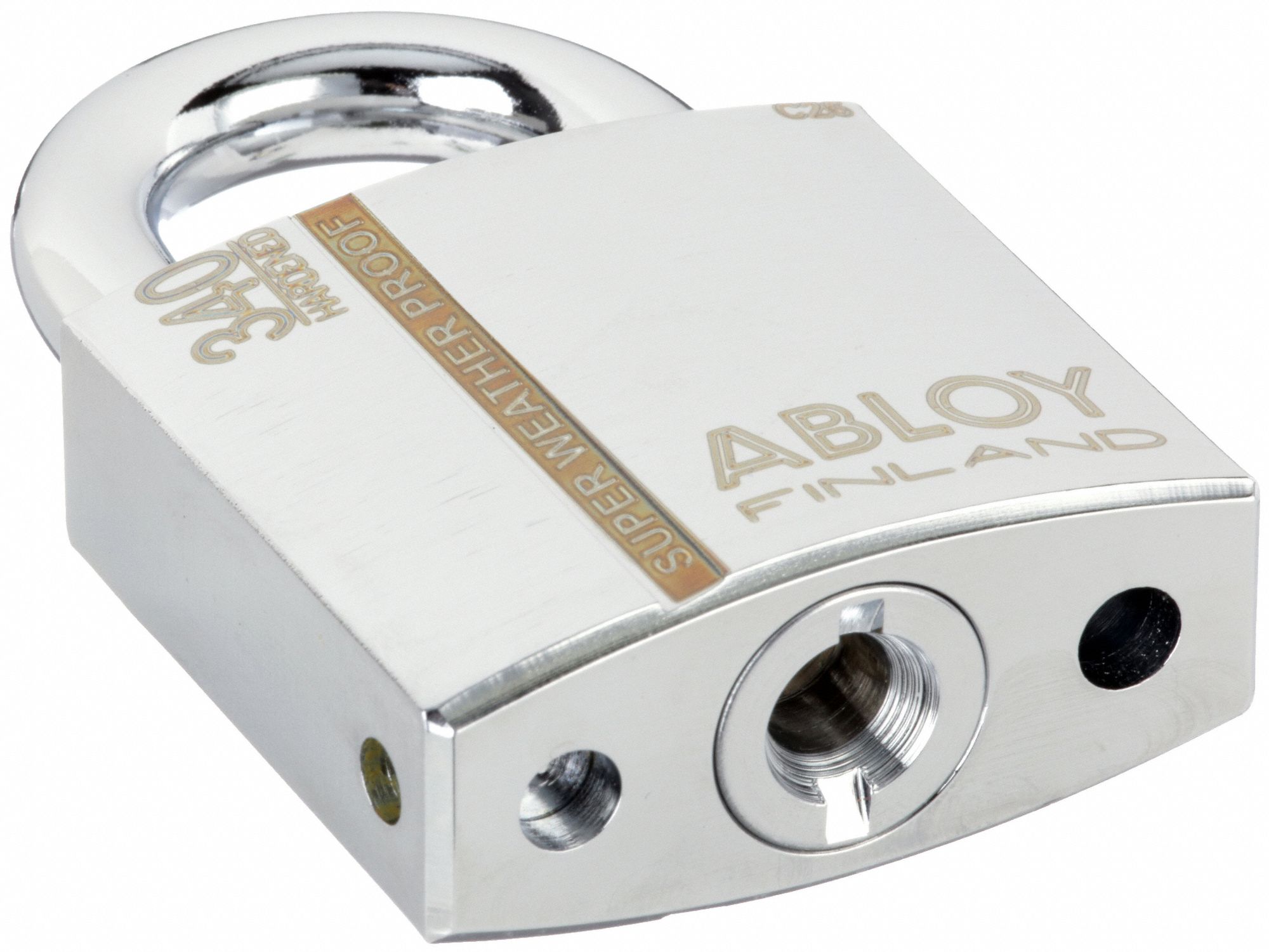 ABLOY Padlock: 1 in Vertical Shackle Clearance, 1 3/32 in Horizontal Shackle Clearance, 3/8 in ...